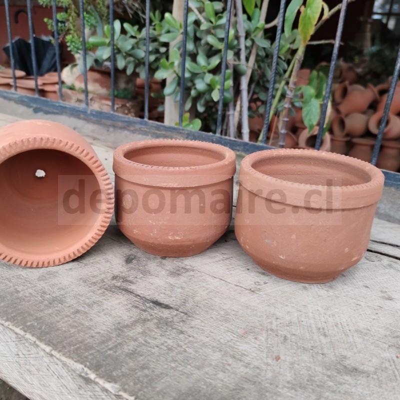 Macetero rustico 11x14